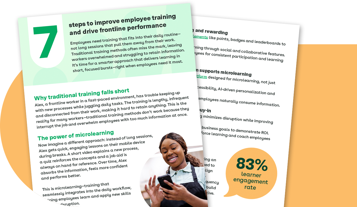 7 steps to improve employee training and performance—without disrupting ...