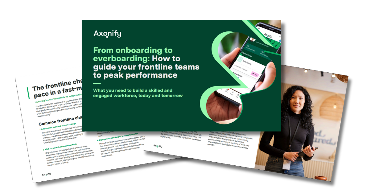 From onboarding to everboarding: How to guide your frontline teams to peak performance | Axonify