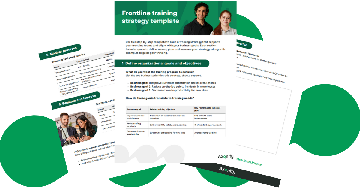 Build a frontline training strategy that actually works | Axonify